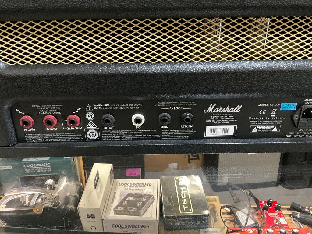 Used - Marshall Origin 20 Amp Head - 20 Watt Tube – Strings & Things Music LLC